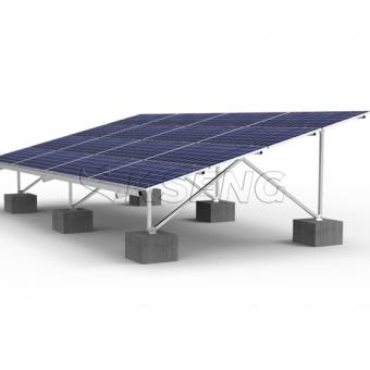 Solar-Bodenmontagesystem mit Betonsockel Hersteller